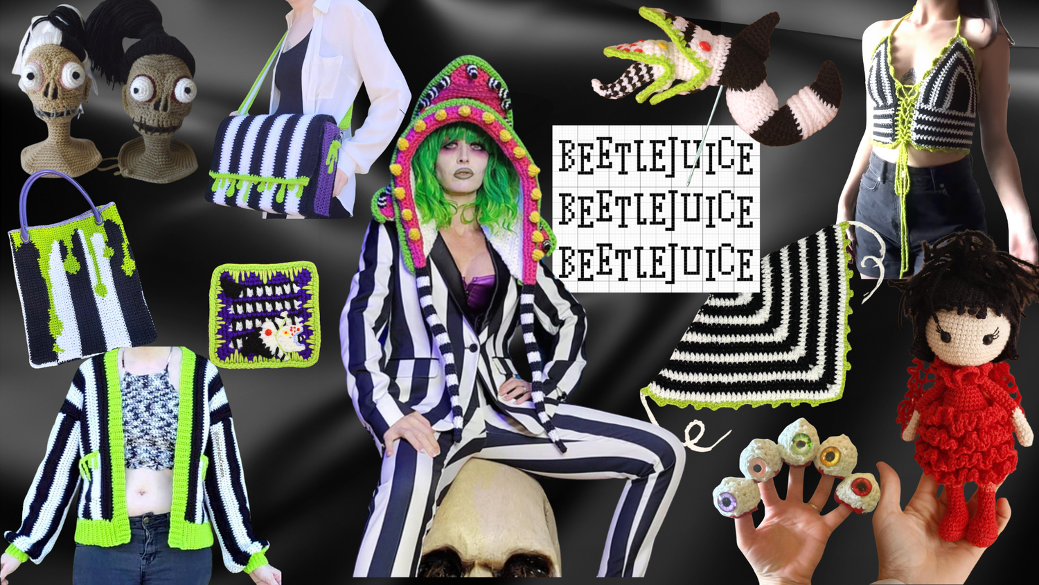 25 Beetlejuice Crochet Patterns to Make – Cactusladycreation